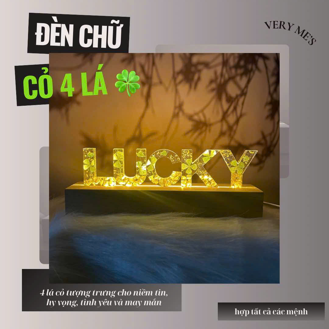 Đèn Chữ Đá Ruby Hồng VIP 1 – CÔNG TY TNHH QUÀ TẶNG DODELA